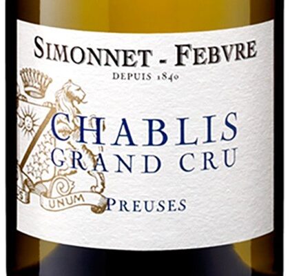 Simonnet-Febvre, Chablis Grand Cru (Burgundy, France) “Preuses” 2023 ...